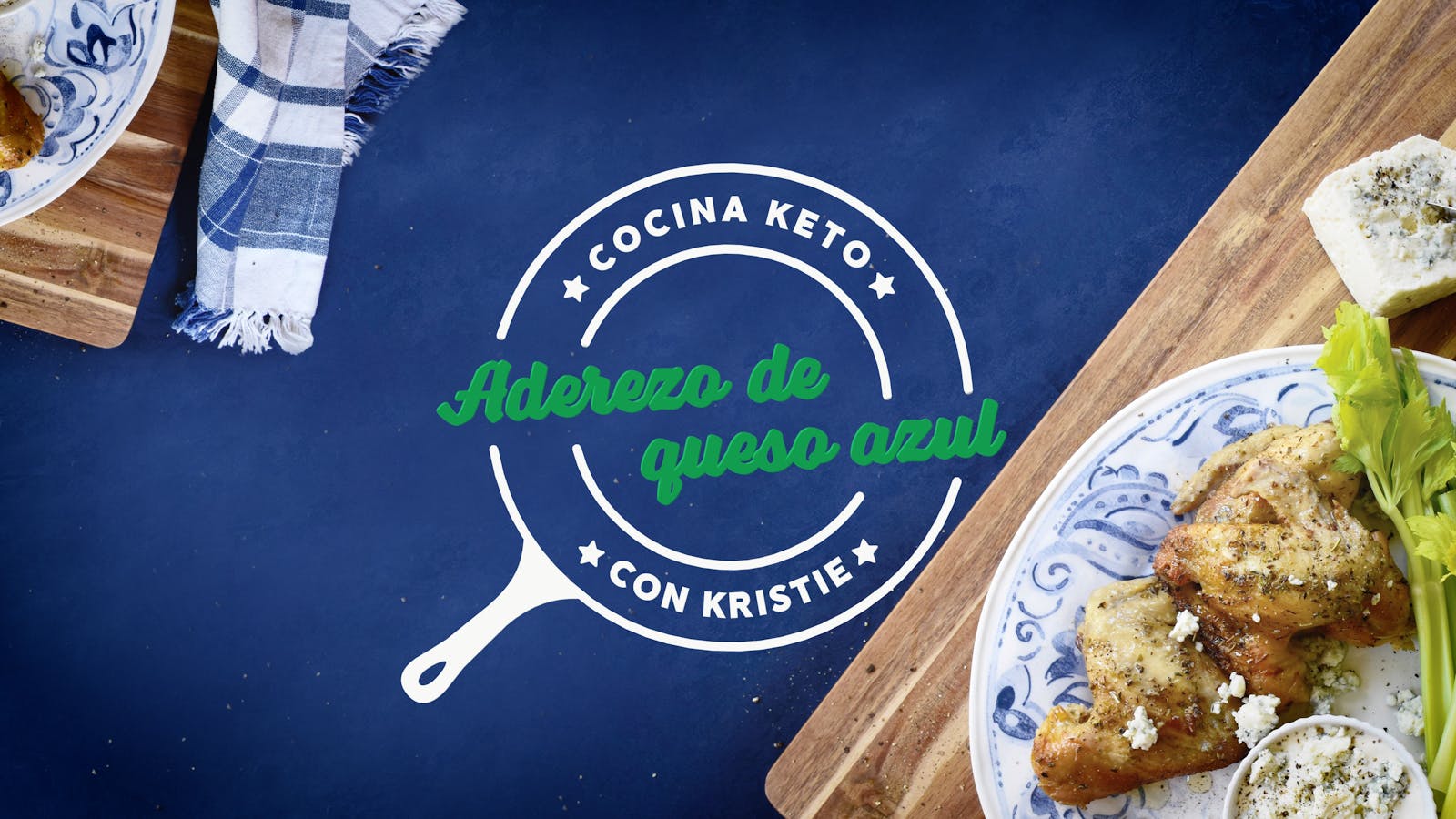 Alitas de pollo keto con aderezo de queso azul - Diet Doctor