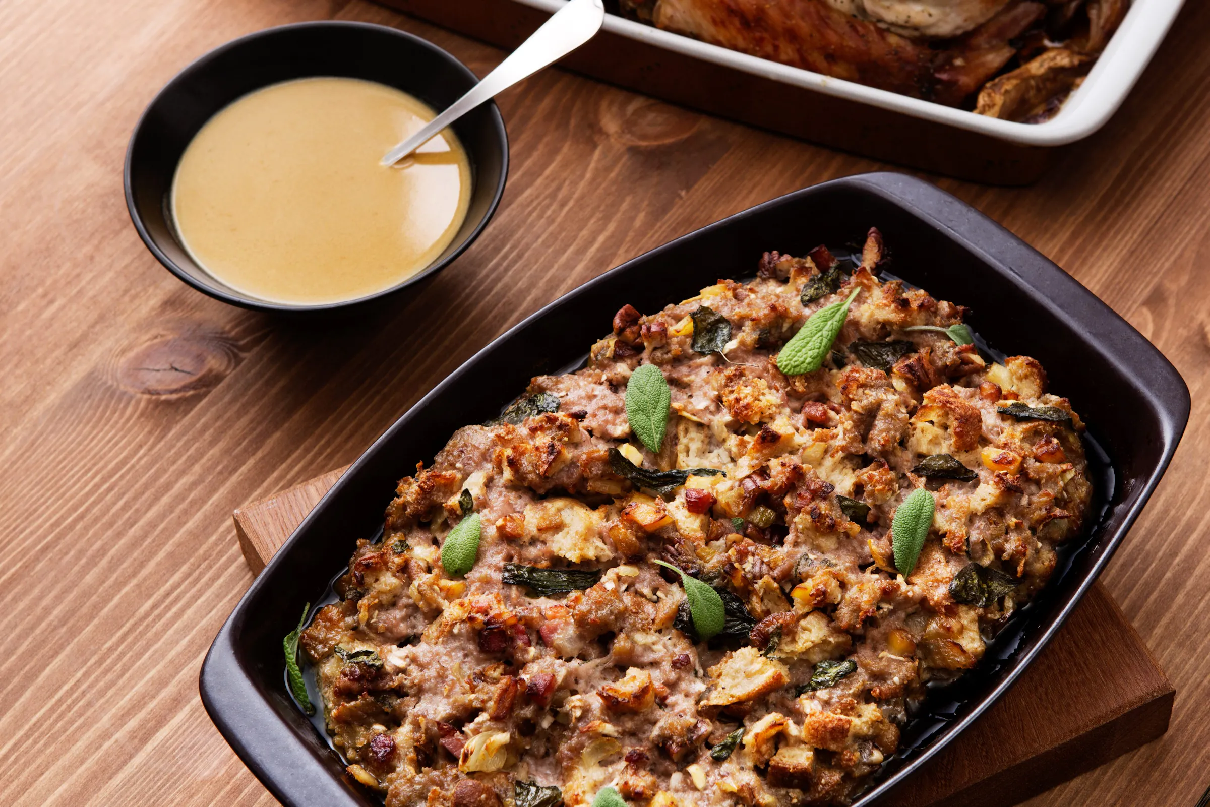 LCHF-recept – Thanksgiving-gratäng – Stuffing – Diet Doctor
