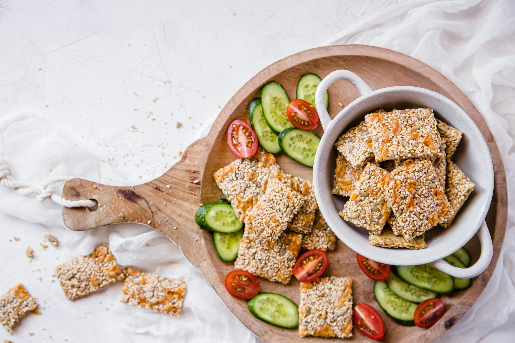 Sesamknäcke – LCHF-recept – Diet Doctor