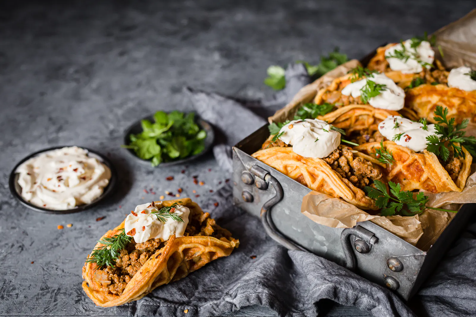 Quick & Easy Keto Taco Chaffles - Recipe - Diet Doctor