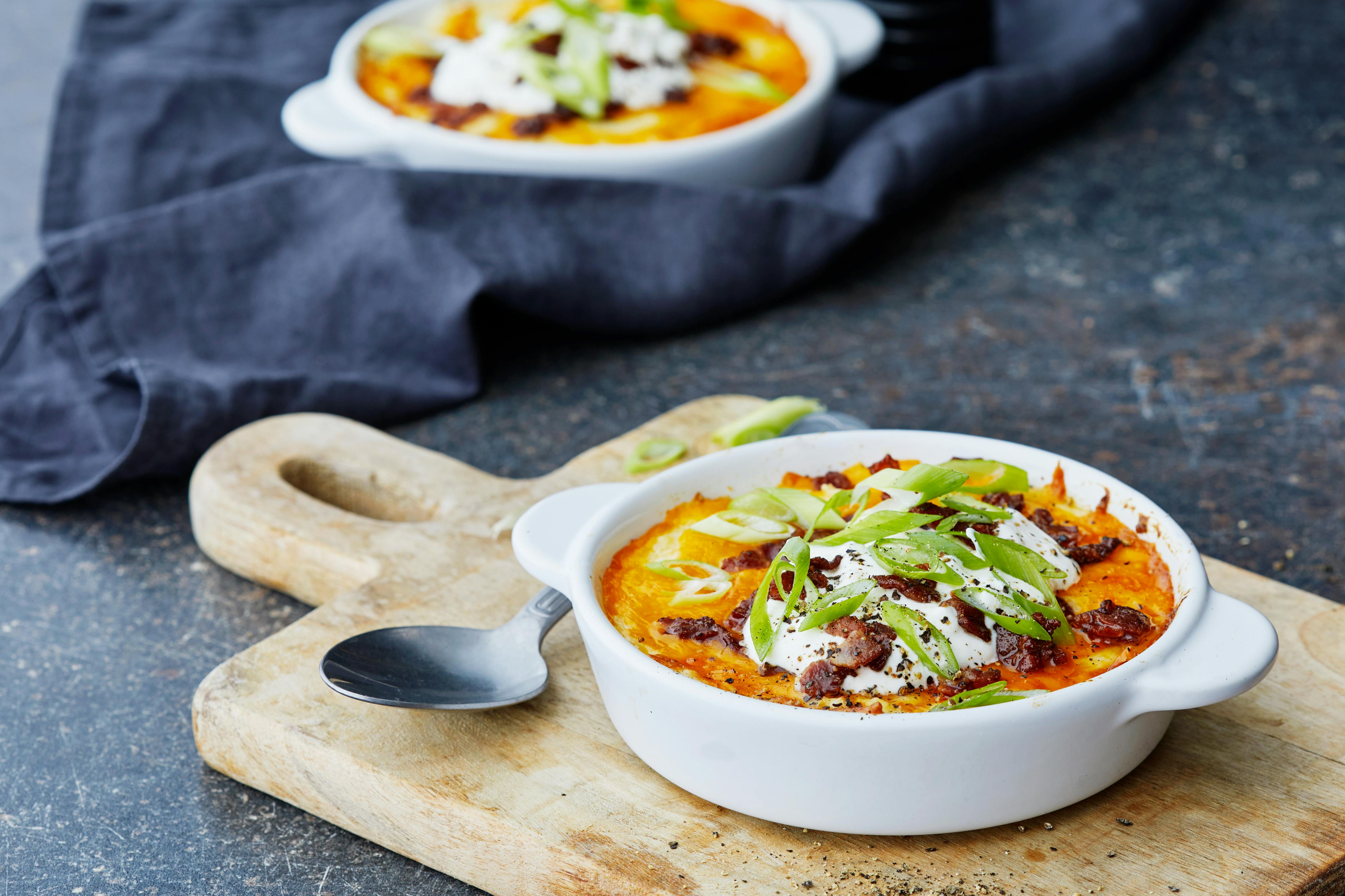 Low Carb Loaded Cauliflower Mash - Recipe - Diet Doctor