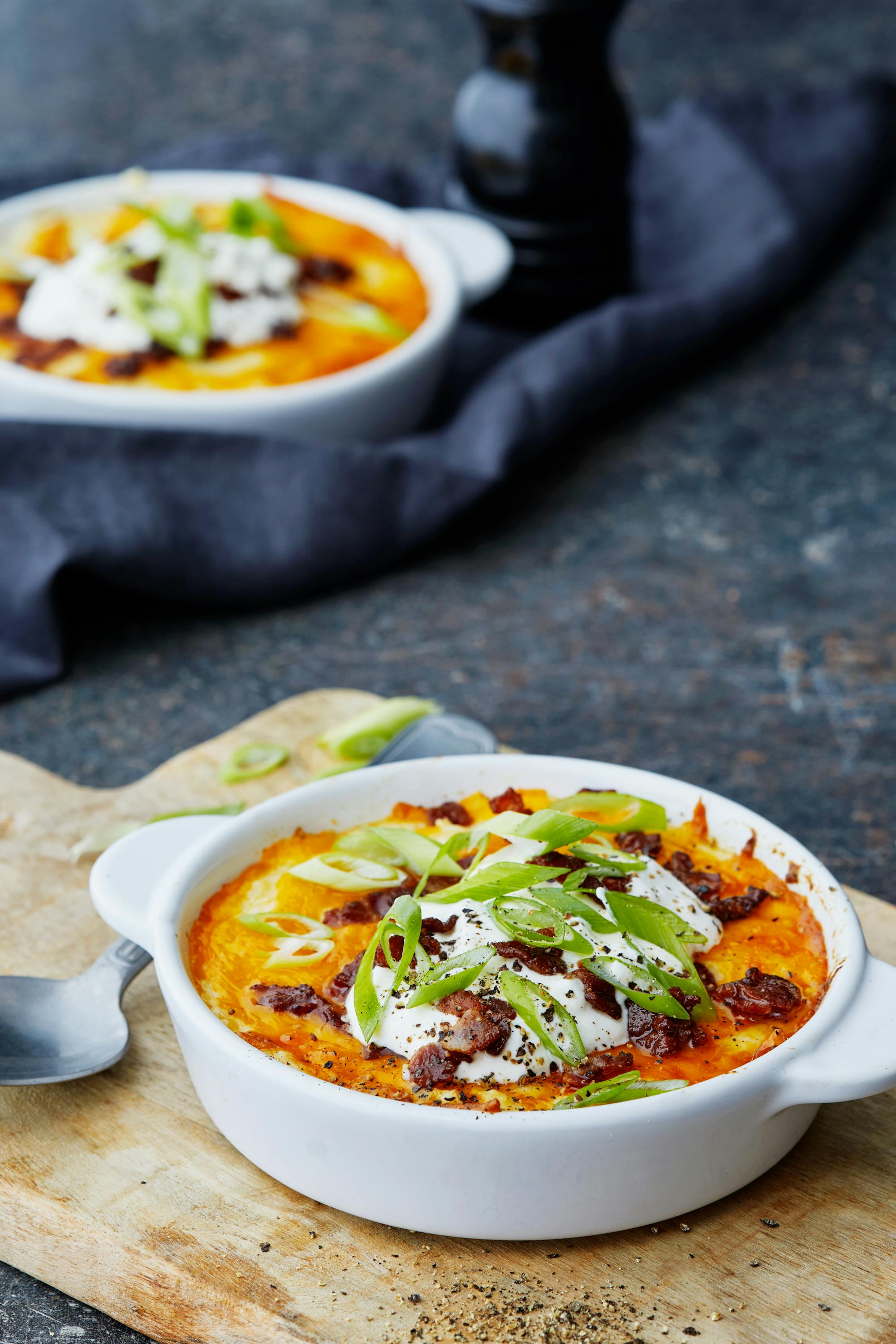 Low-Carb Loaded Cauliflower Mash - Recipe - Diet Doctor