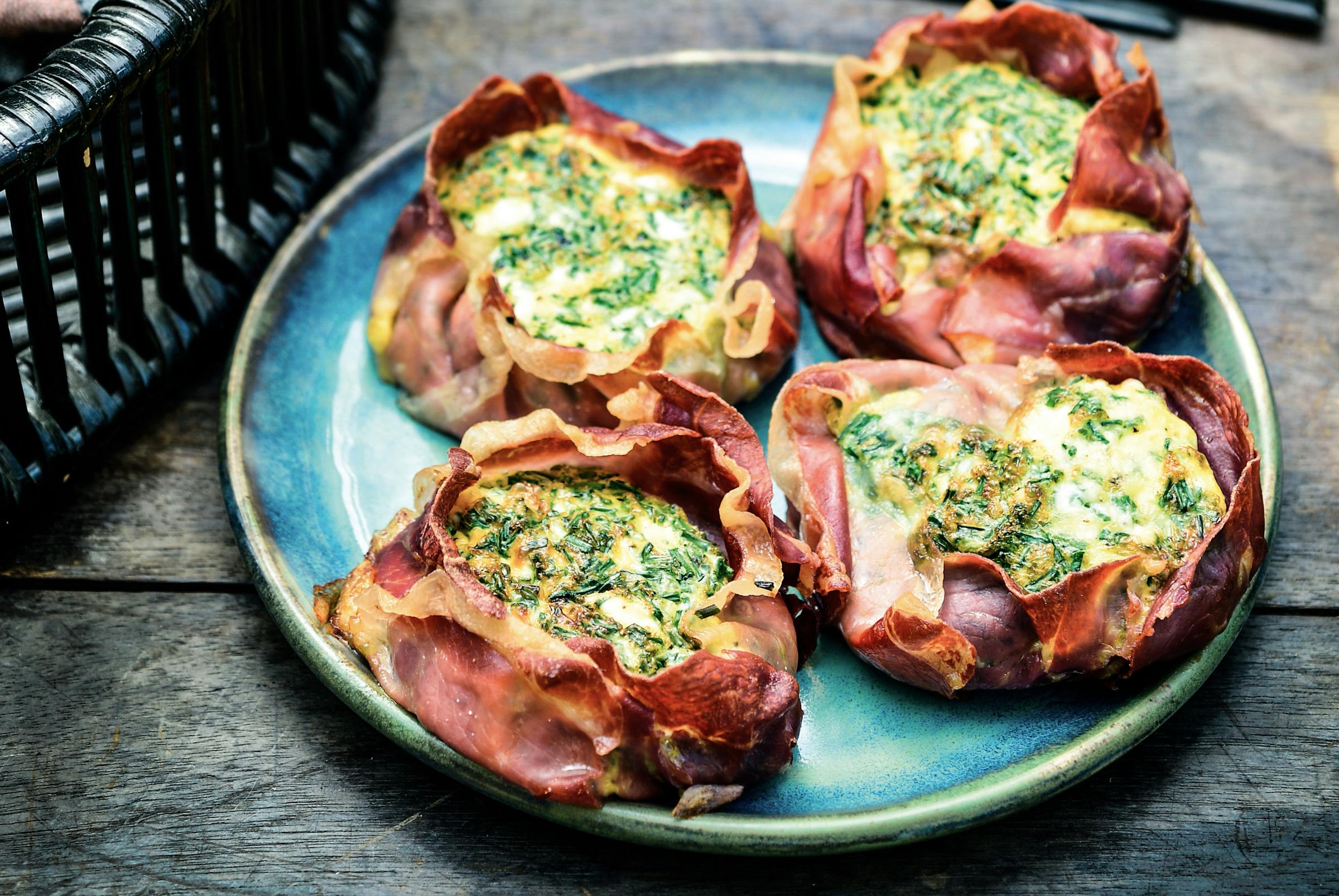 Keto Mini Quiche with Ham -Gluten Free Recipe - Diet Doctor