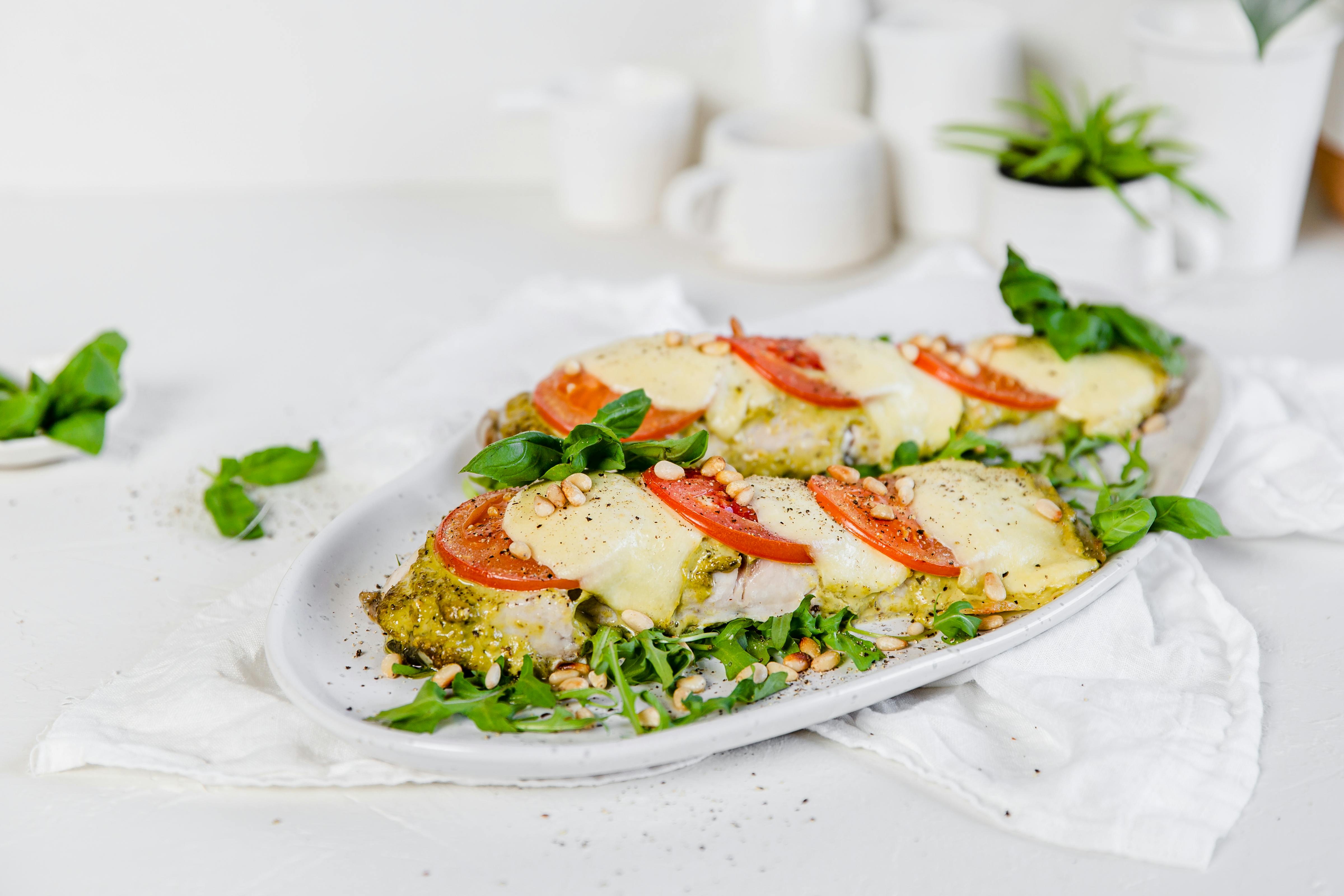 Baked Keto Fish Caprese - High Protein Recipe - Diet Doctor