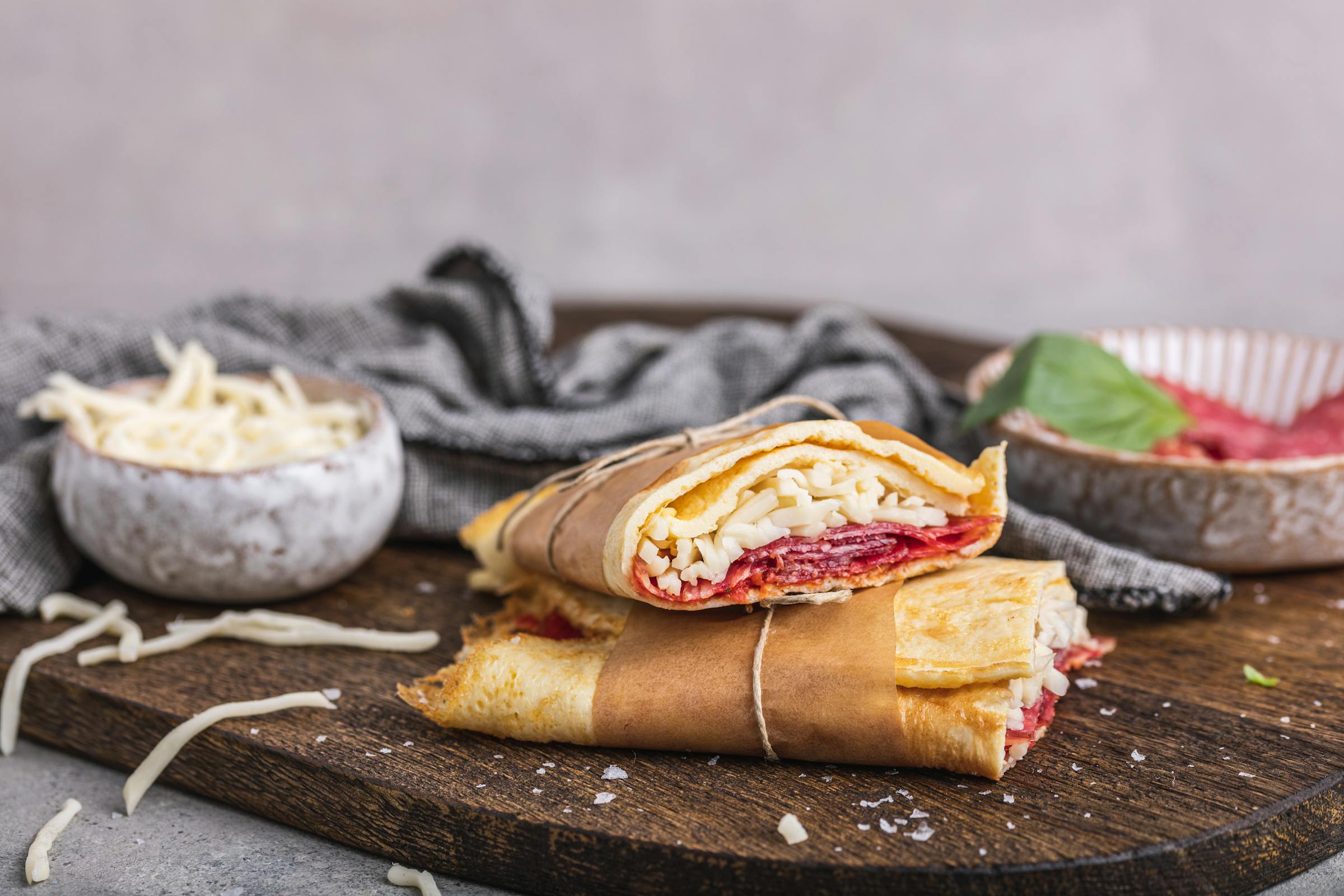 Keto Pizza Egg Wrap - Breakfast Recipe - Diet Doctor