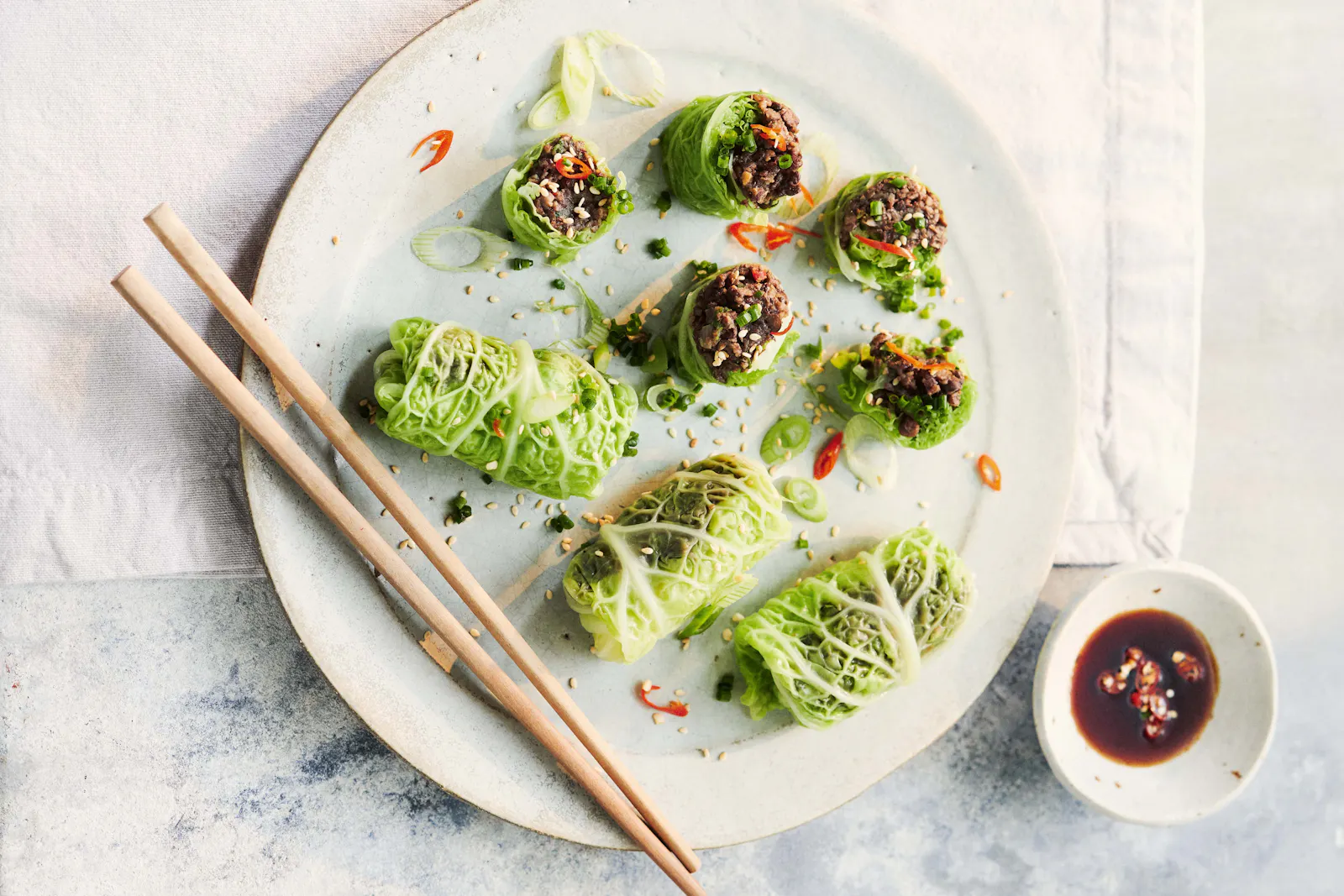 Pork-stuffed dim sum - Recipe - Diet Doctor