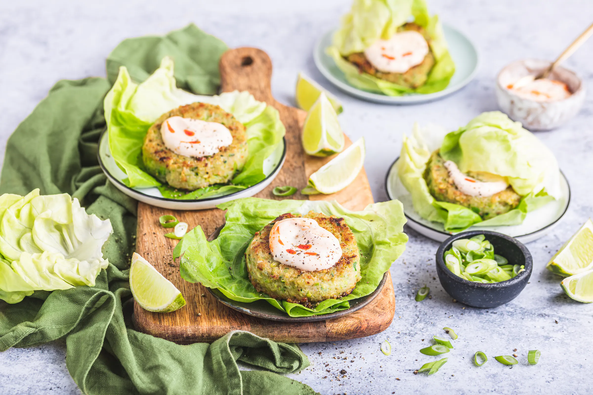 Shrimp Burgers with Lime & Ginger - High-Satiety Recipe - Diet Doctor