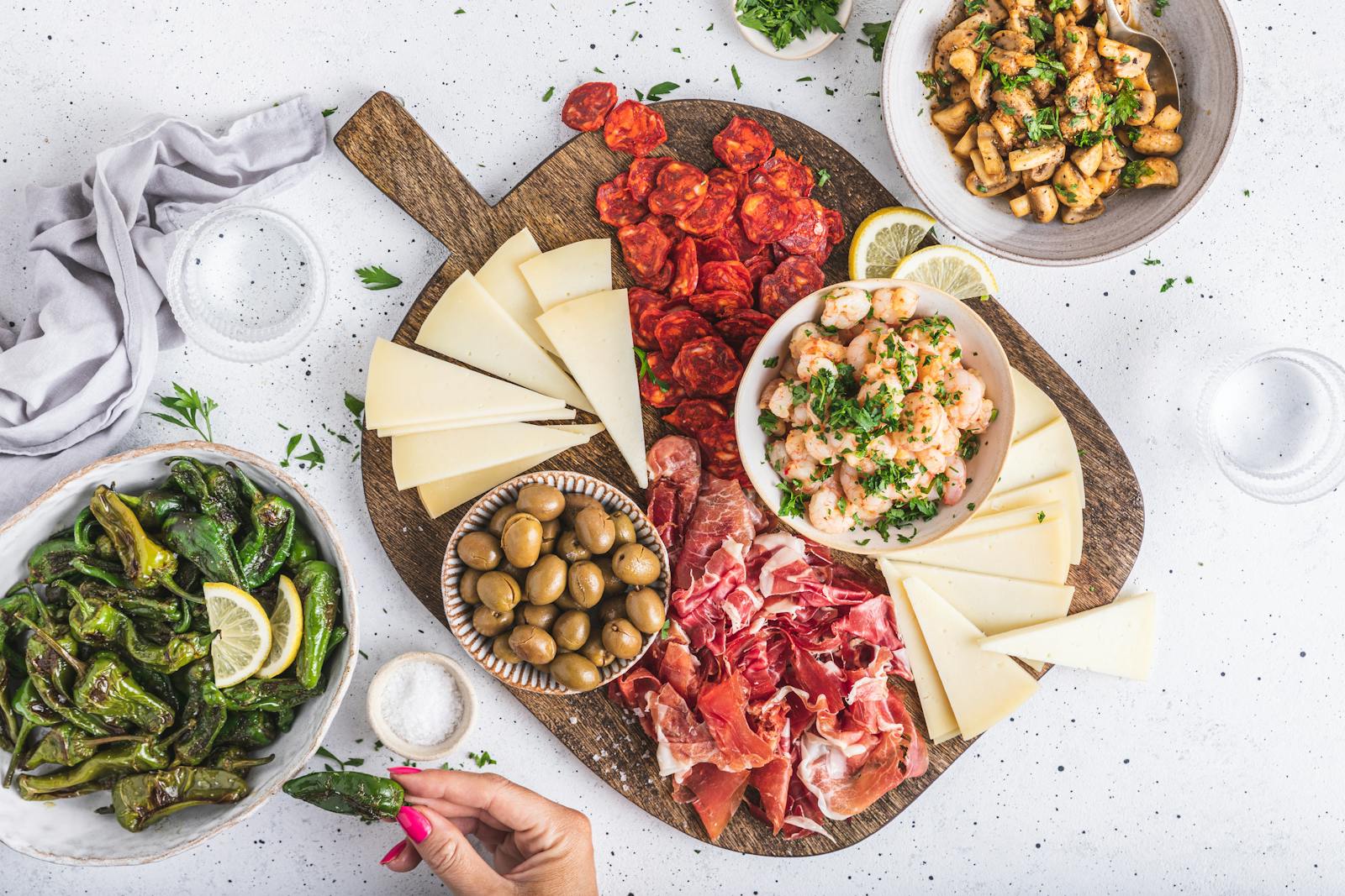 Tapas Platter - Spanish Low Carb Recipe - Diet Doctor